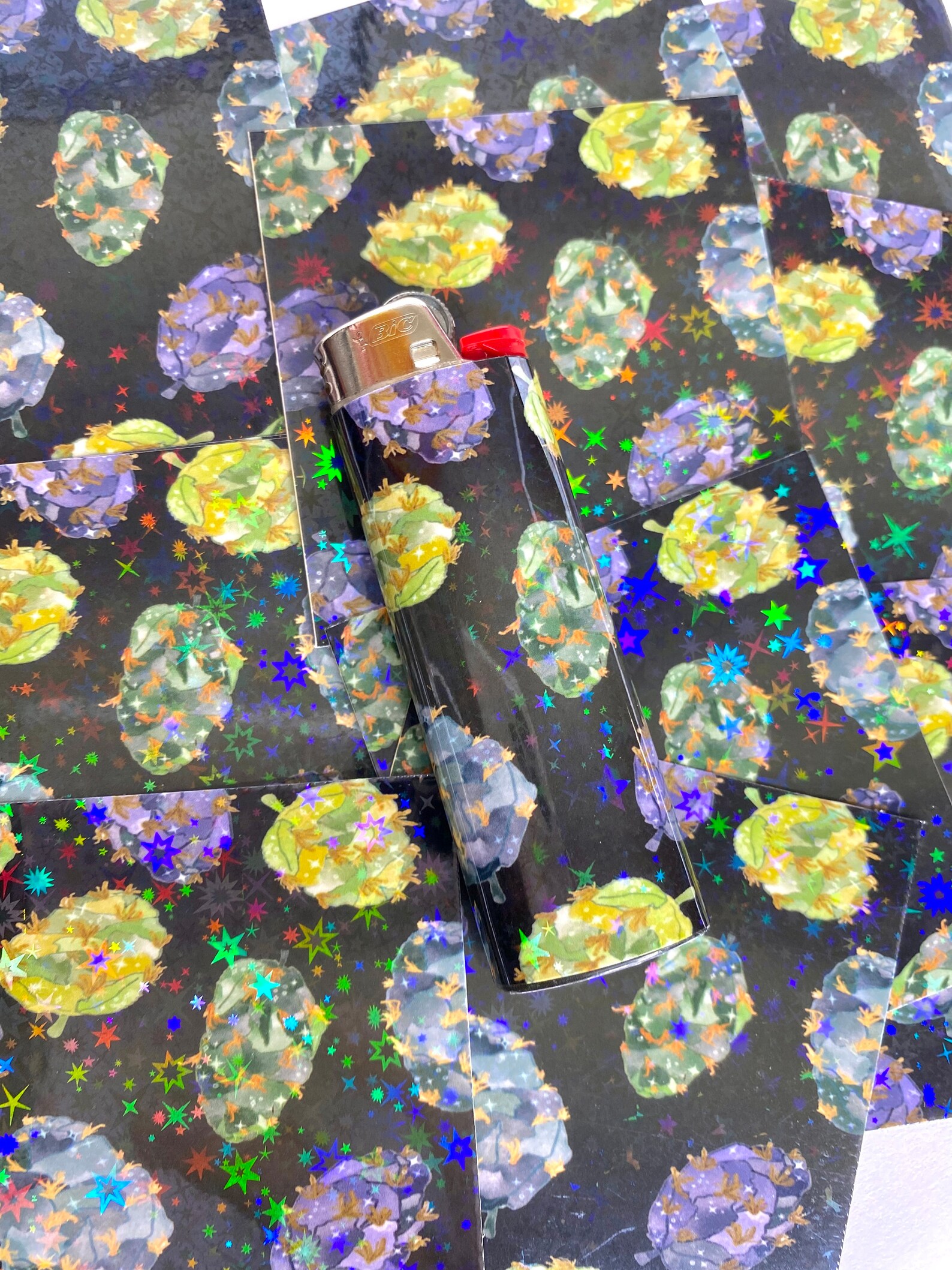 Holographic Lighter Skins Vinyl Decal Wrap for Lighters - Etsy