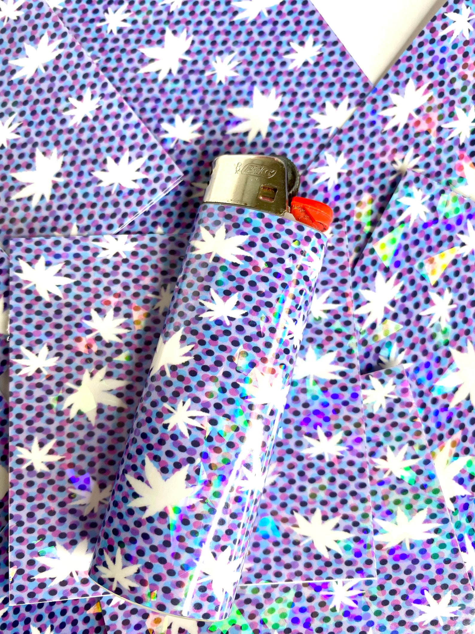 Holographic Lighter Skins Vinyl Decal Wrap for Lighters - Etsy