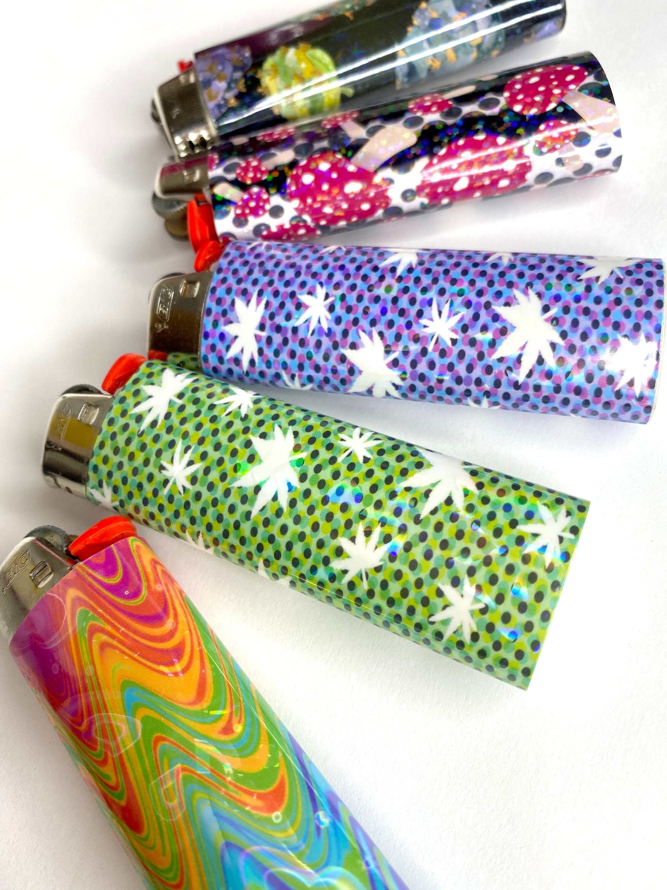 Holographic Lighter Skins Vinyl Decal Wrap for Lighters - Etsy Canada