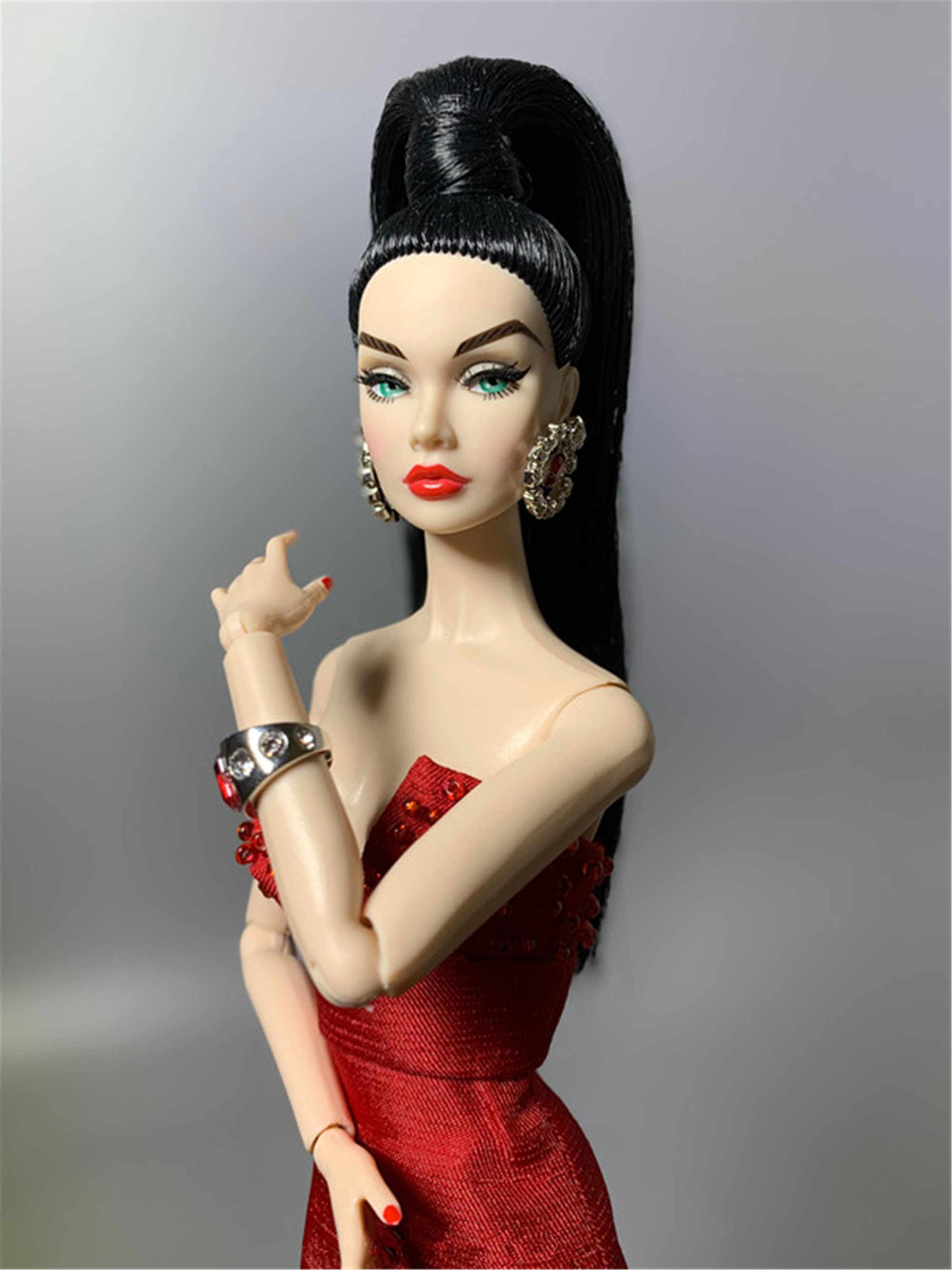 New Handmade Doll Dress Doll Clothes With Hand-sewn Bead for | Etsy