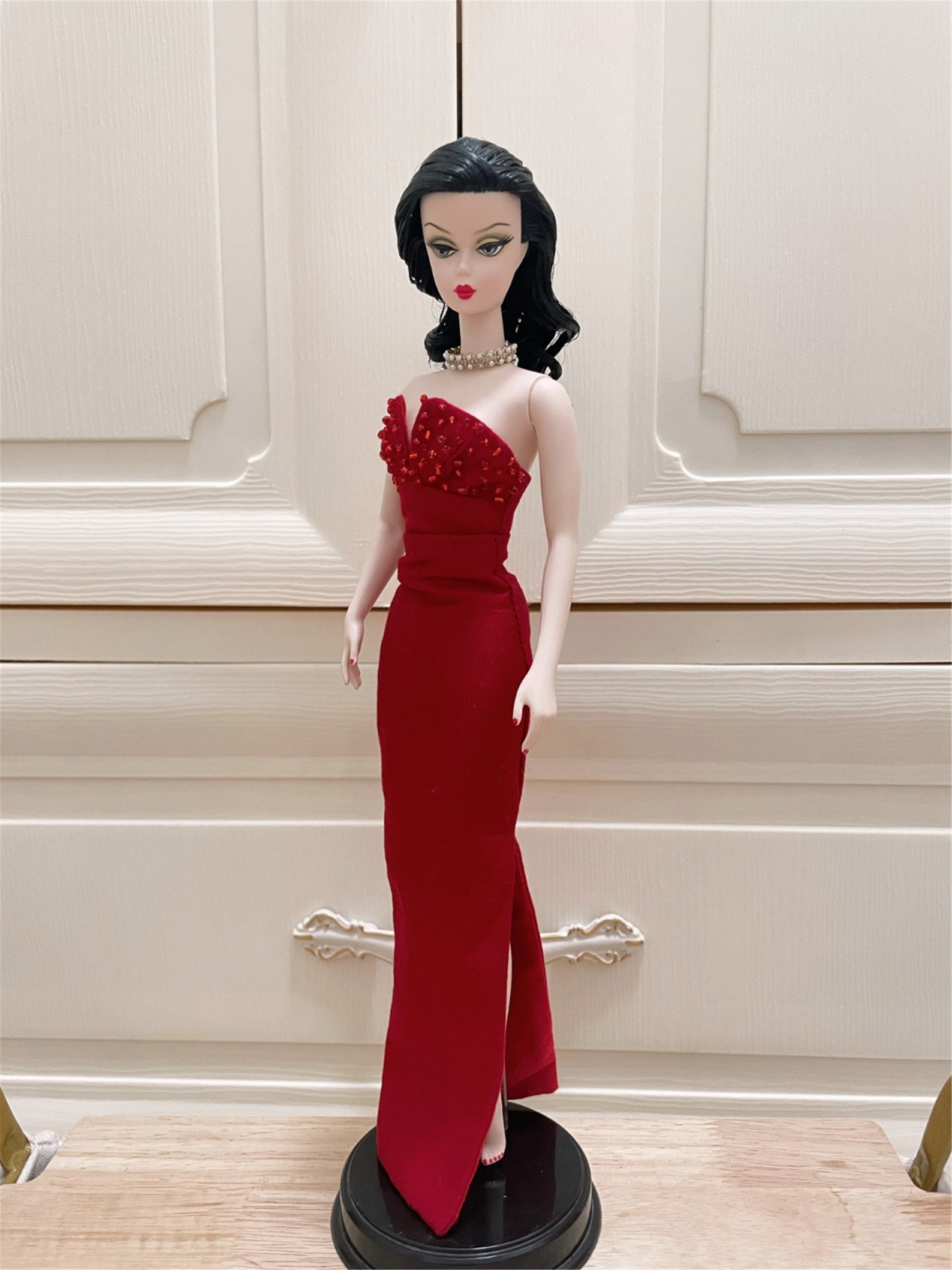 New Handmade Doll Dress Doll Clothes With Hand-sewn Bead for | Etsy