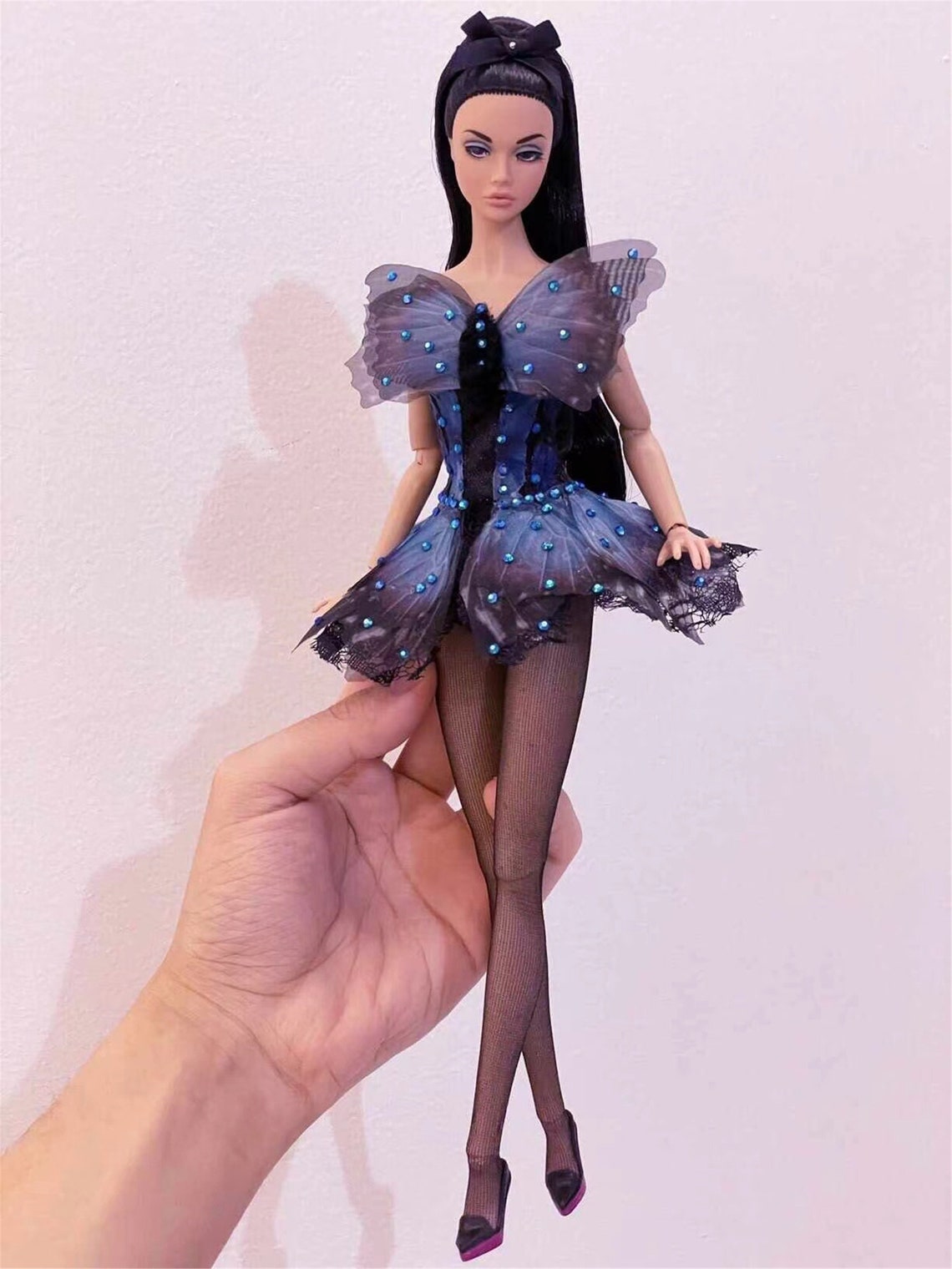 New Design Miniature Doll Dress Butterfly Dress Doll Fairy - Etsy