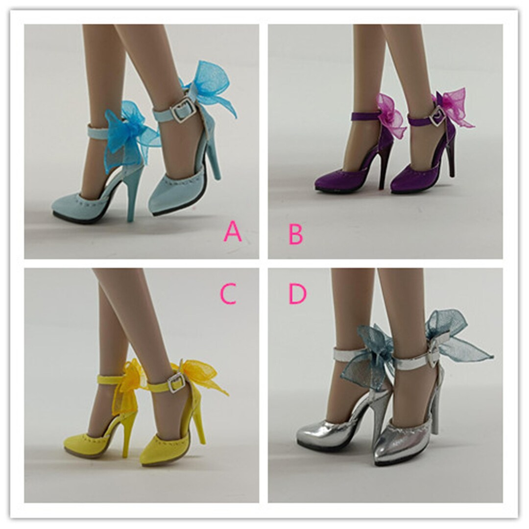 New Design 100% Handmade Doll Shoes Miniature Doll Shoes With Cute Bow ...
