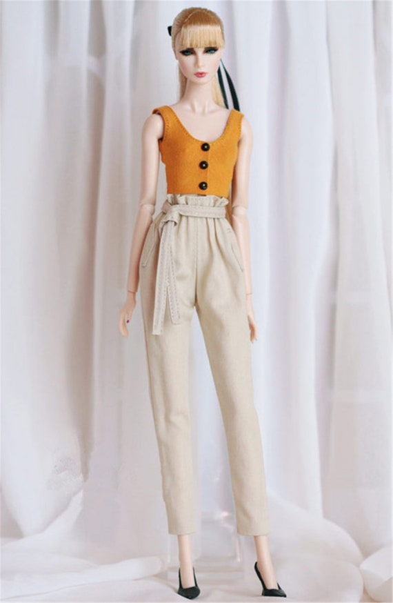 CUSTOM SIZE Doll Clothes Doll Trousers Doll Vest for Blythe | Etsy