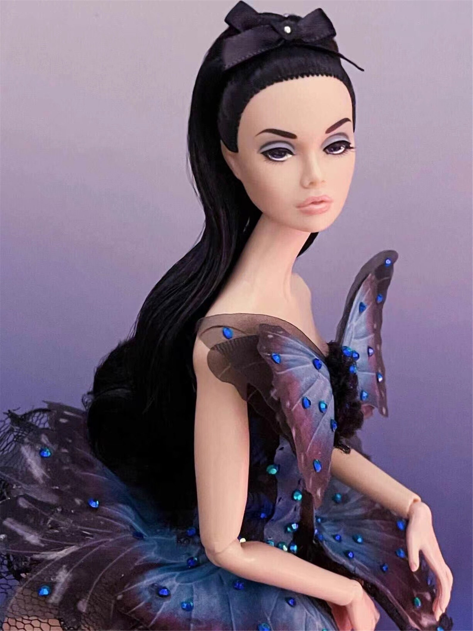 New Design Miniature Doll Dress Butterfly Dress Doll Fairy - Etsy