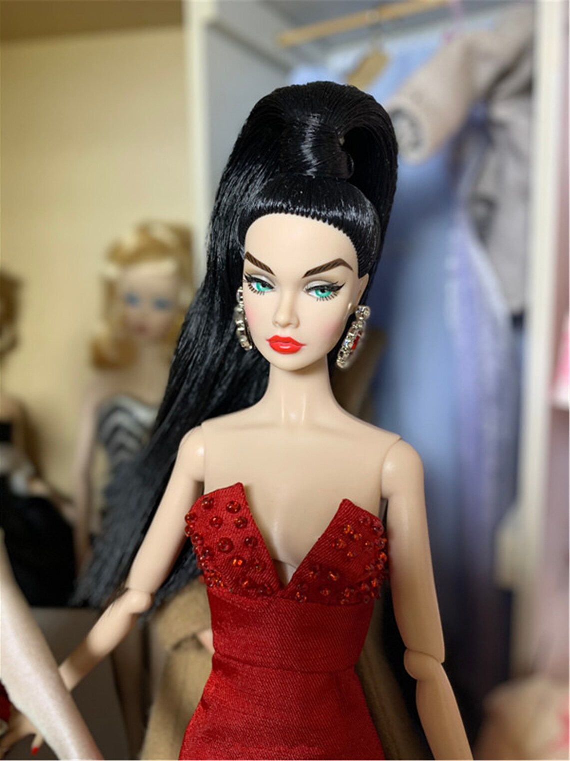 New Handmade Doll Dress Doll Clothes With Hand-sewn Bead for | Etsy