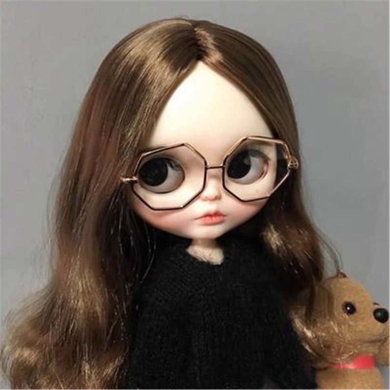 Polygonal Blythe Doll Glasses Blythe Doll Sunglasses Blythe Etsy