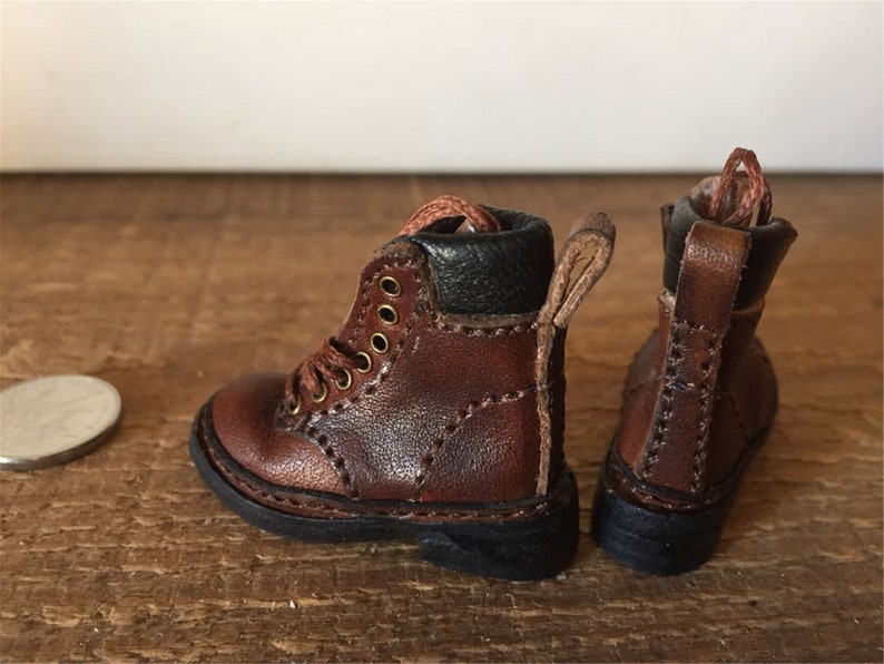 1 6 Scale Genuine Leather Doll Boots Blythe Shoes Blythe Doll Etsy