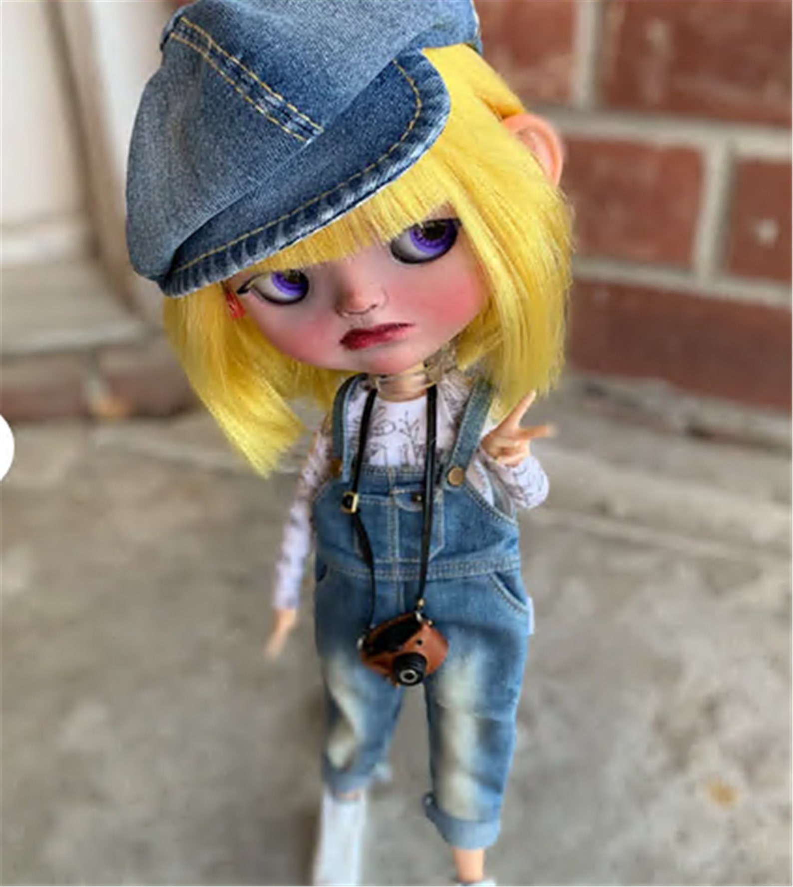 Handmade Doll Camera Doll and Camera Case Customized SIZE for | Etsy