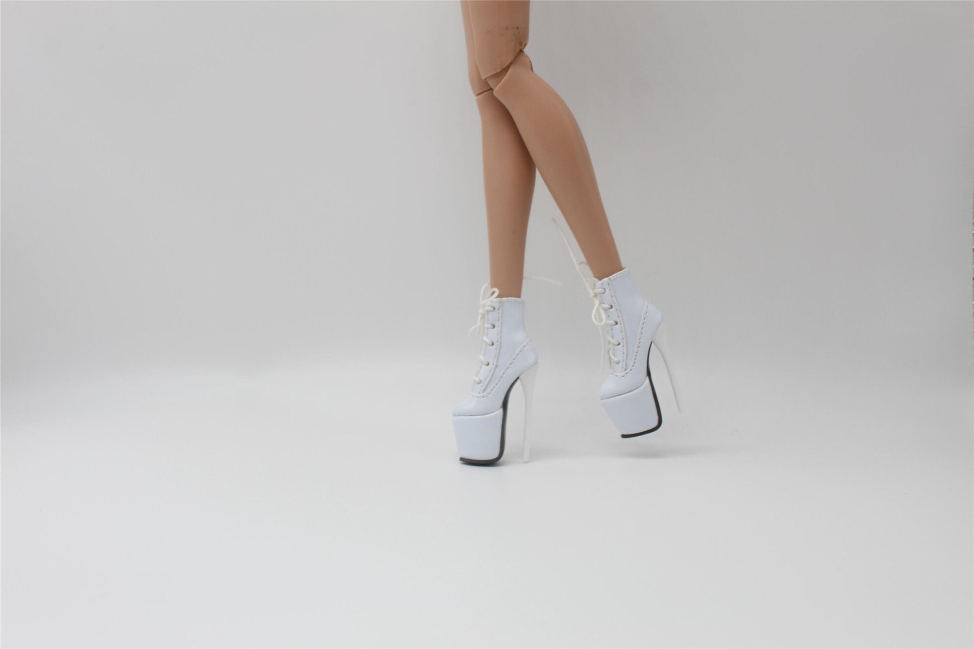 NEWEST 4 COLORS Fashion Royalty Doll Lace up Platform Boots - Etsy