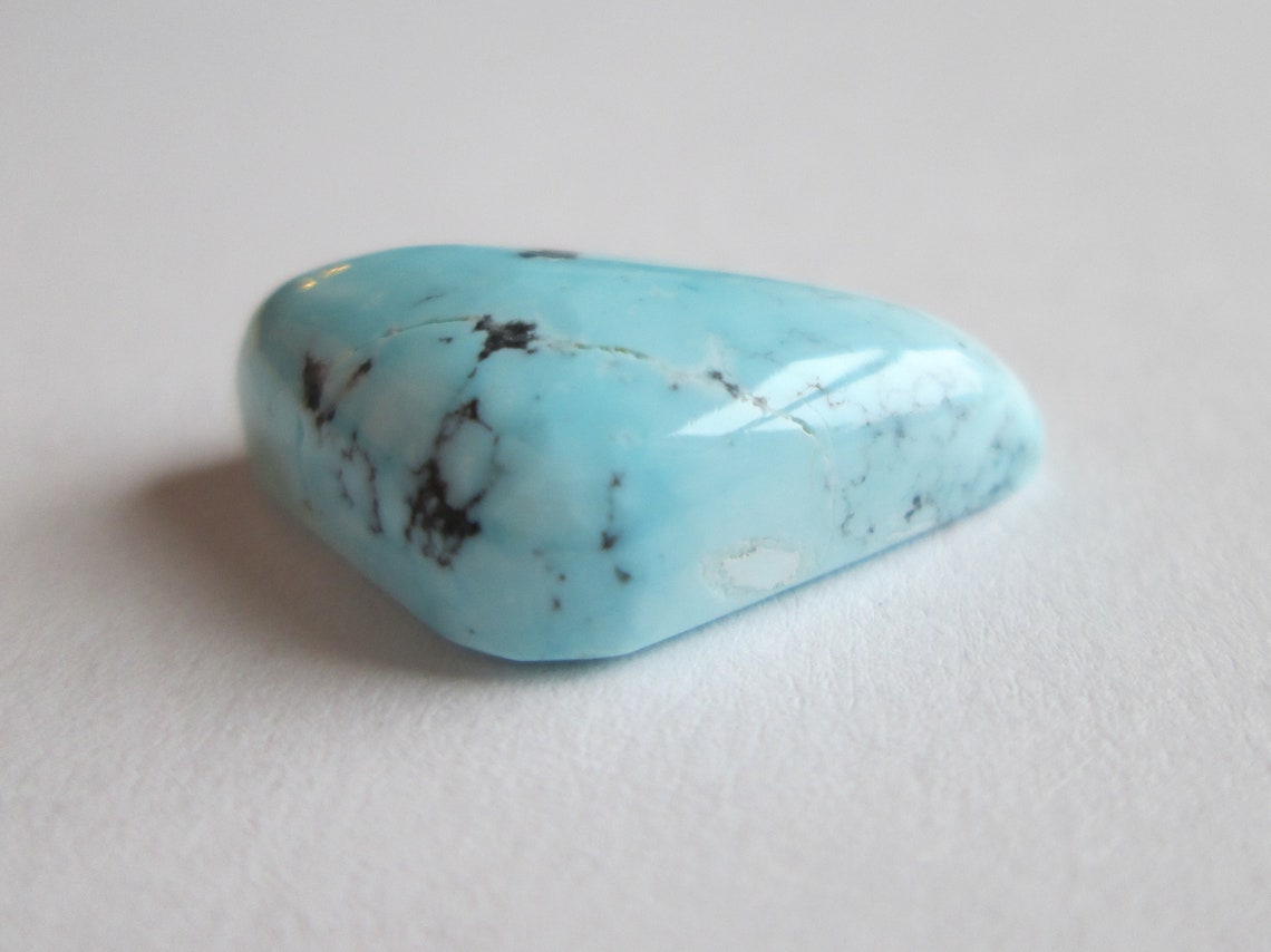 9.30 ct. 100% Natural Blue Moon Turquoise Gemstone 1AS 028 | Etsy