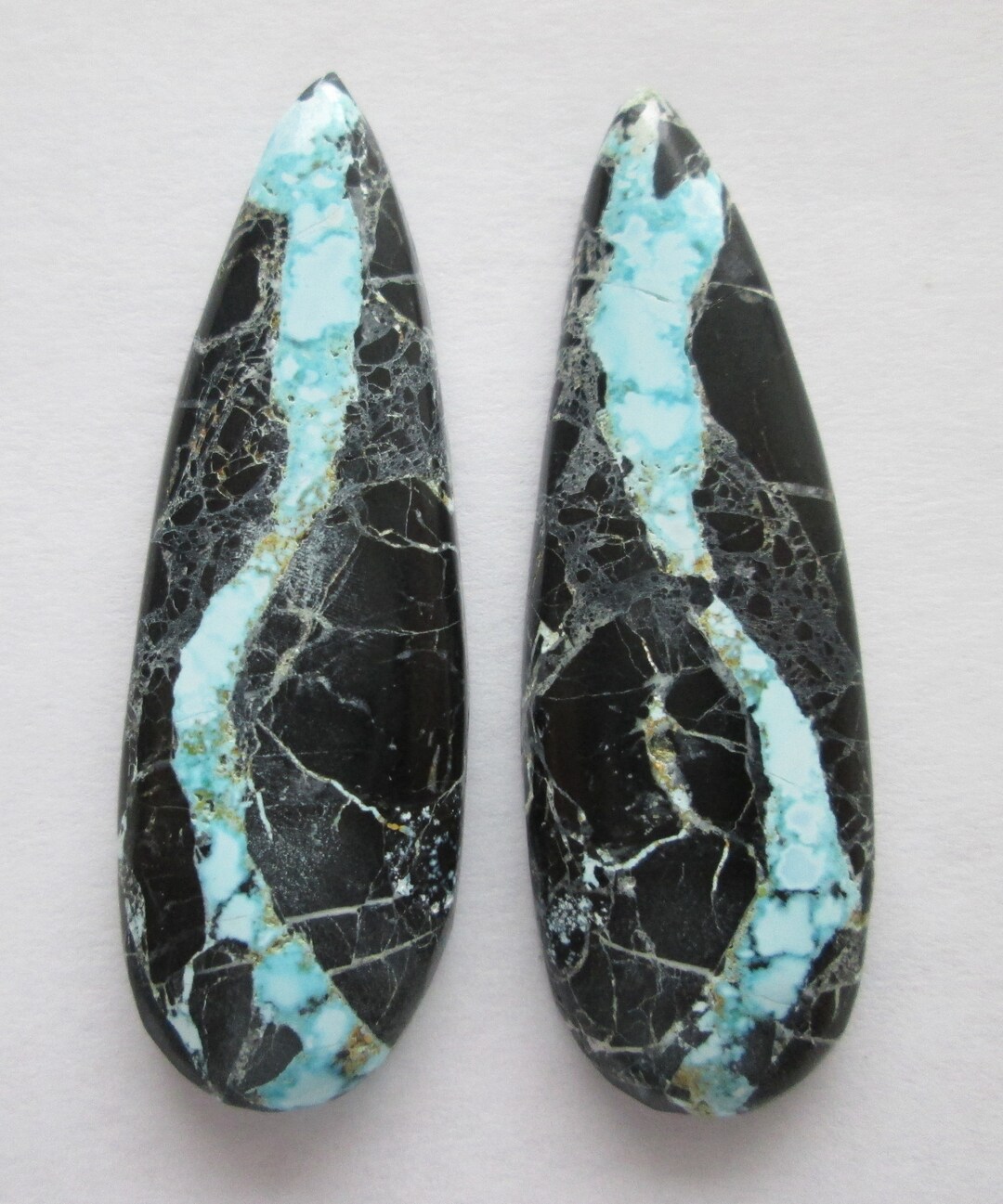 64.80 cts of 100% Natural Blue Moon Turquoise Gemstones, # CE 001 - Etsy.de