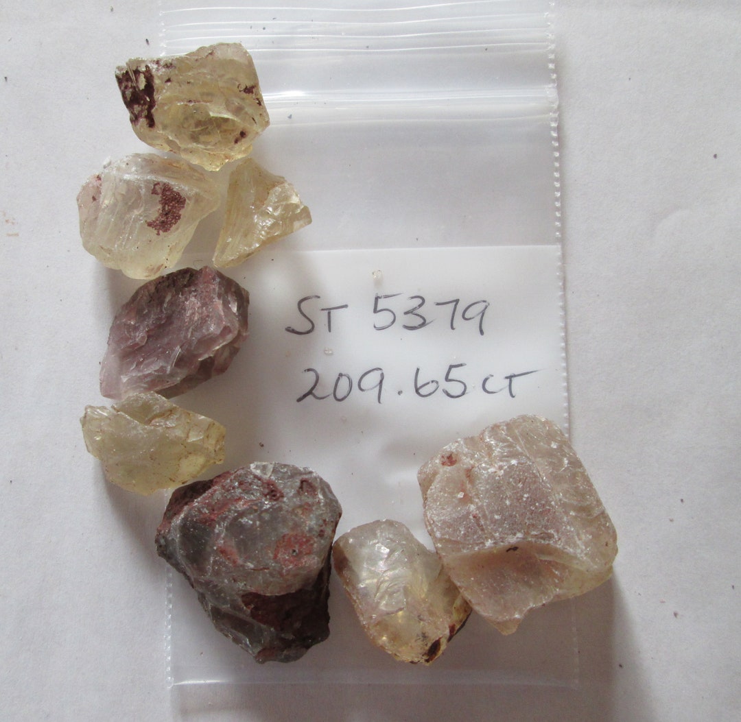 209.65 Cts. of Natural Oregon Sunstone Rough, Photographed Dry, ST 5379 ...