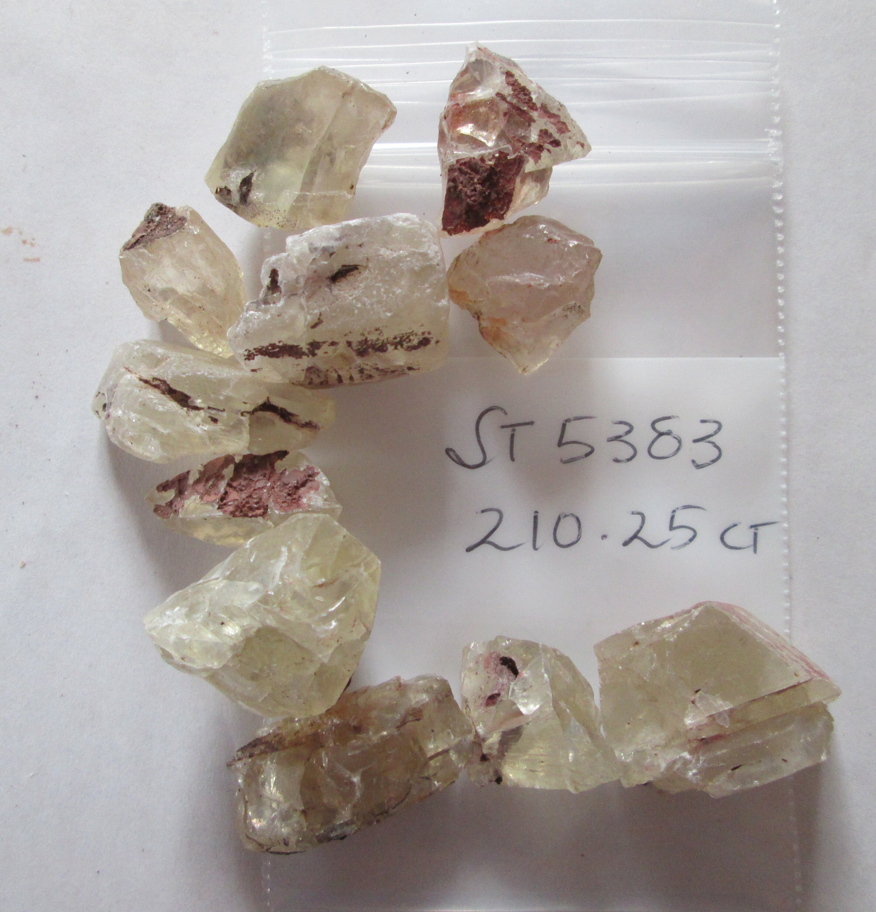 210.25 Cts. of Natural Oregon Sunstone Rough, Photographed Dry, ST 5383 ...
