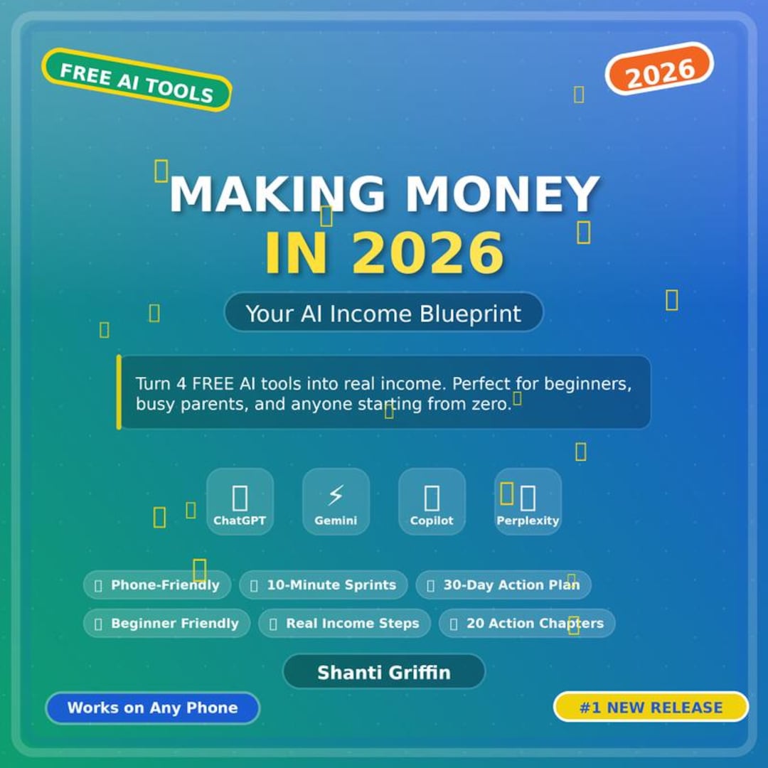 AI Tools Blueprint | Make Money 2026 Guide (PDF Workbook & Templates ...