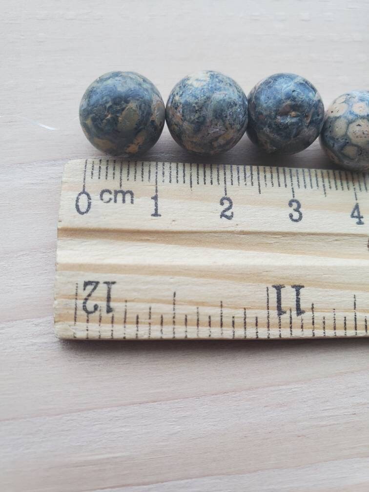 12mm Leopard Jasper Beads 25 Piece Loose Beads Leopard - Etsy