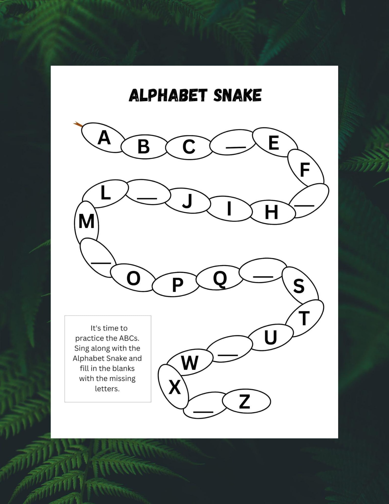 Preschool Worksheet Set: Abc's, 123, Shapes (PDF Download) - Etsy