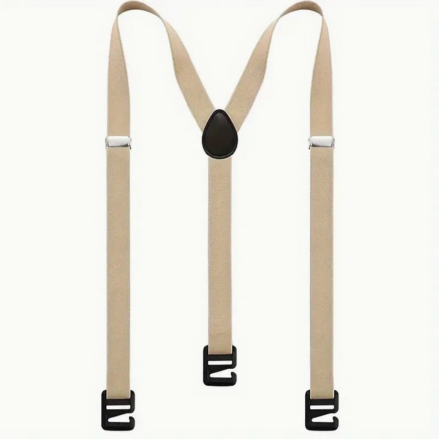 Hidden Suspenders for Men Adjustable Under Clothing Undergarm (1 Black ...