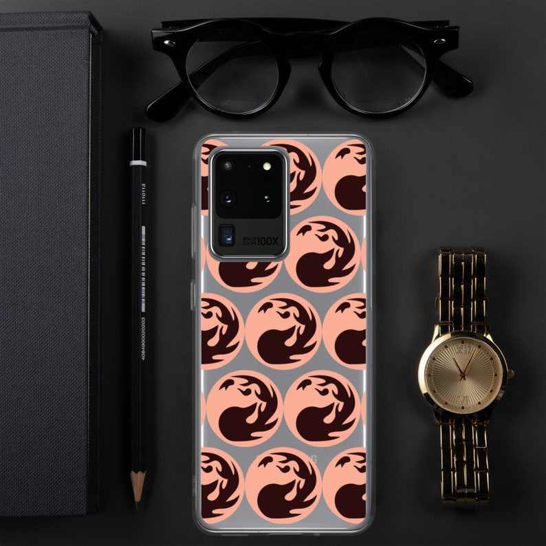 Magic the Gathering Mono Red Logo Pattern Samsung Phone Case - Etsy