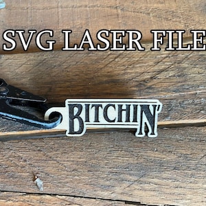 Stranger Things Keychain Laser Cut File - Glowforge Optimized - Etsy