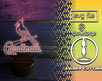 Birds Night-light Acrylic Laser Cut File Glowforge Optimized - Etsy