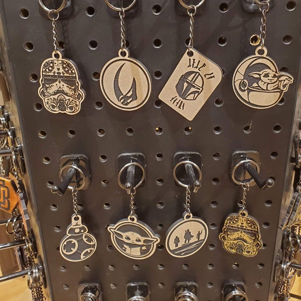 Laser Cut Key Chain - Etsy