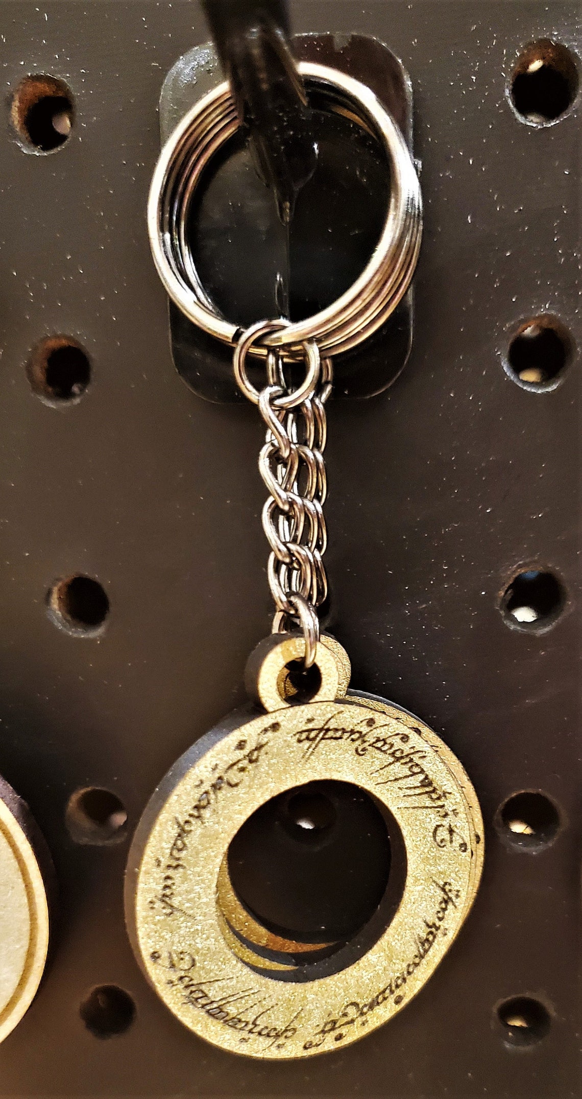 LOTR One Ring Key Chain Laser Cut File - Glowforge Optimized - Etsy