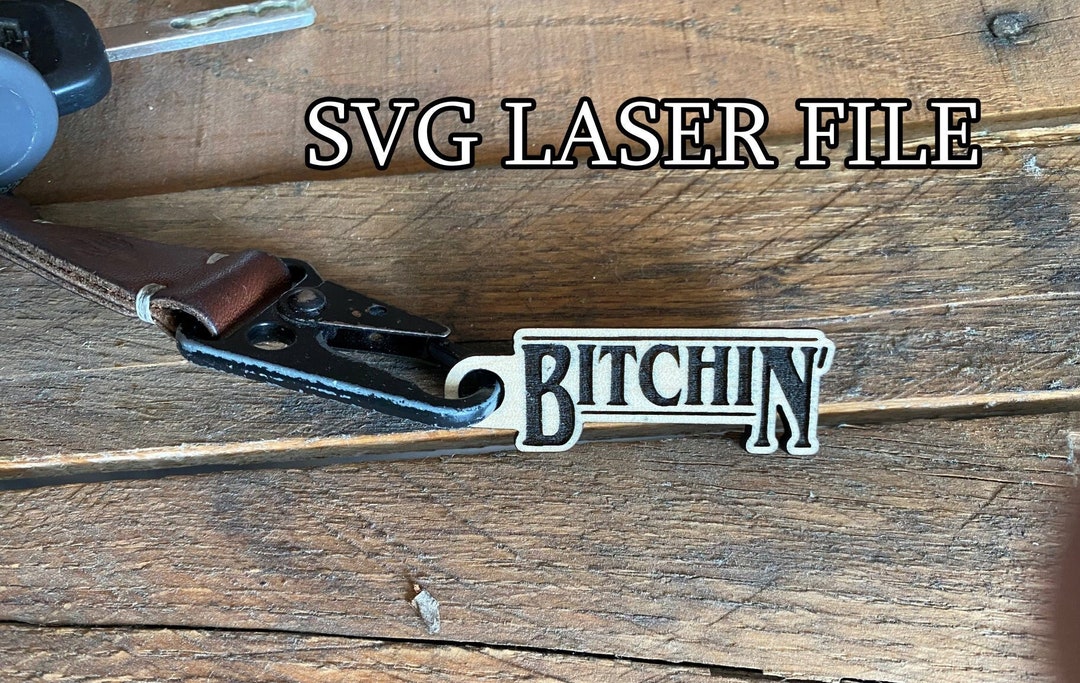 Stranger Things Keychain Laser Cut File - Glowforge Optimized - Etsy