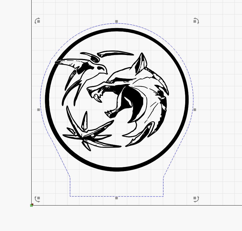 The Witcher Night-light Acrylic Laser Cut File Glowforge Optimized - Etsy