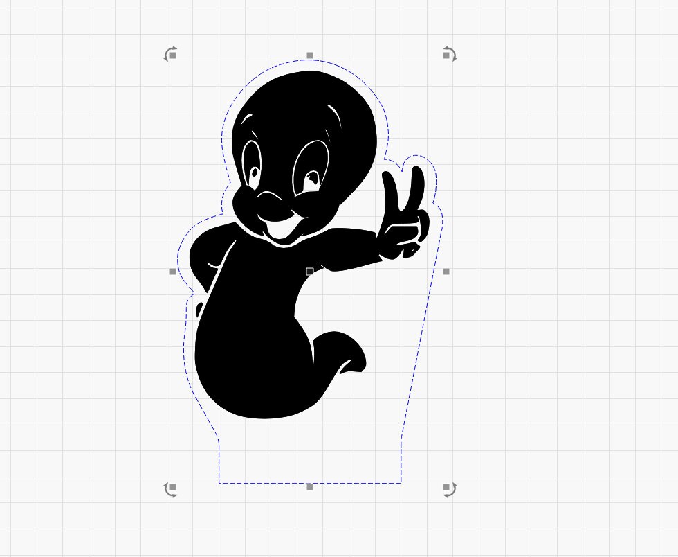 Casper Night-light Acrylic Laser Cut File Glowforge Optimized - Etsy