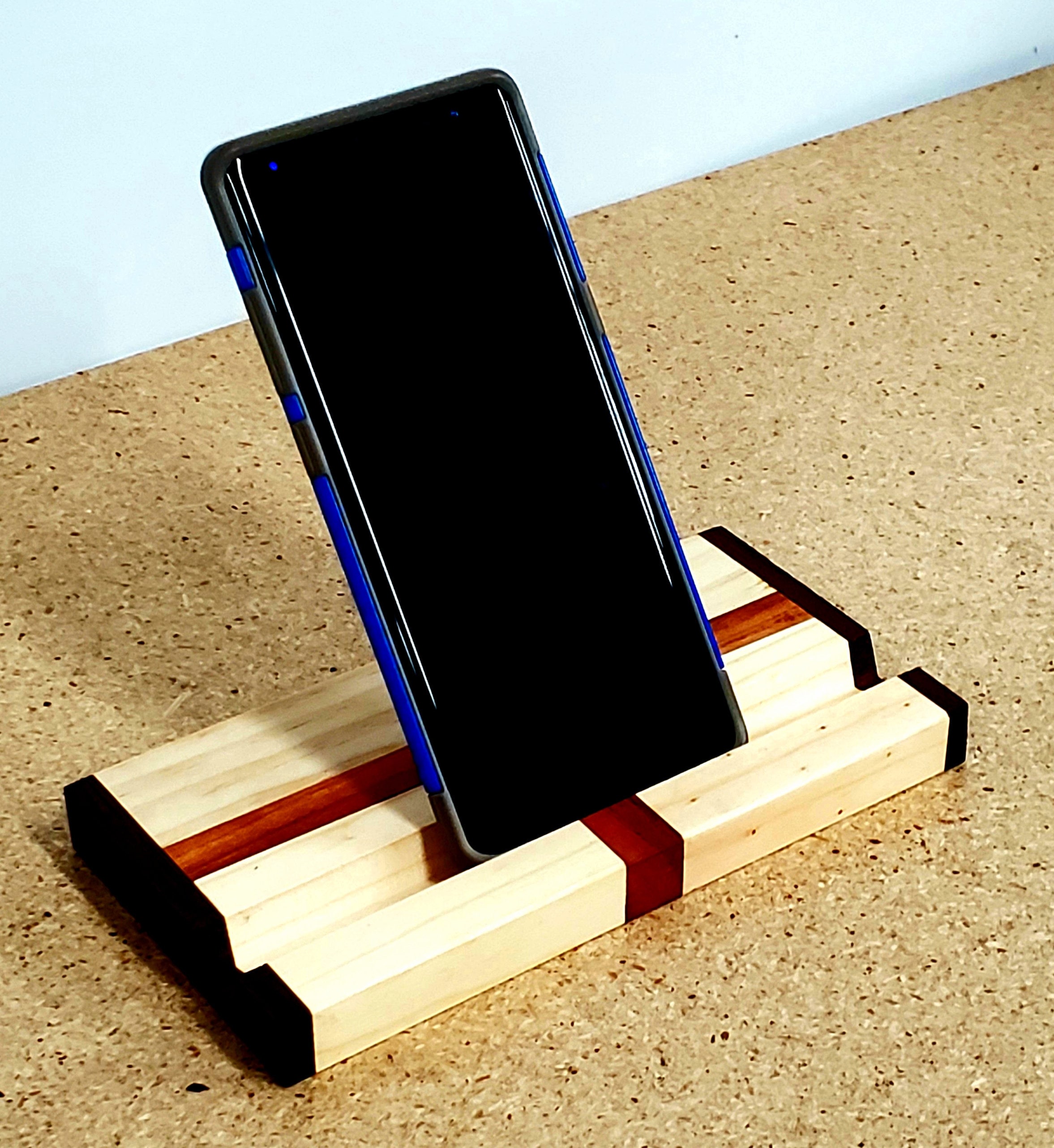 Exotic Wood Multi-device Stand - Etsy