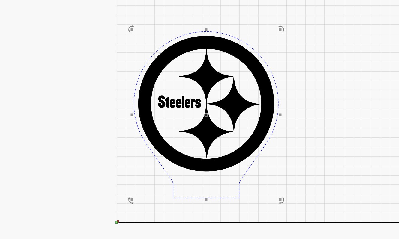 Steelers Night-light Acrylic Laser Cut File - Glowforge Optimized - Etsy