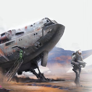 Starfield Artbook Artwork - Etsy