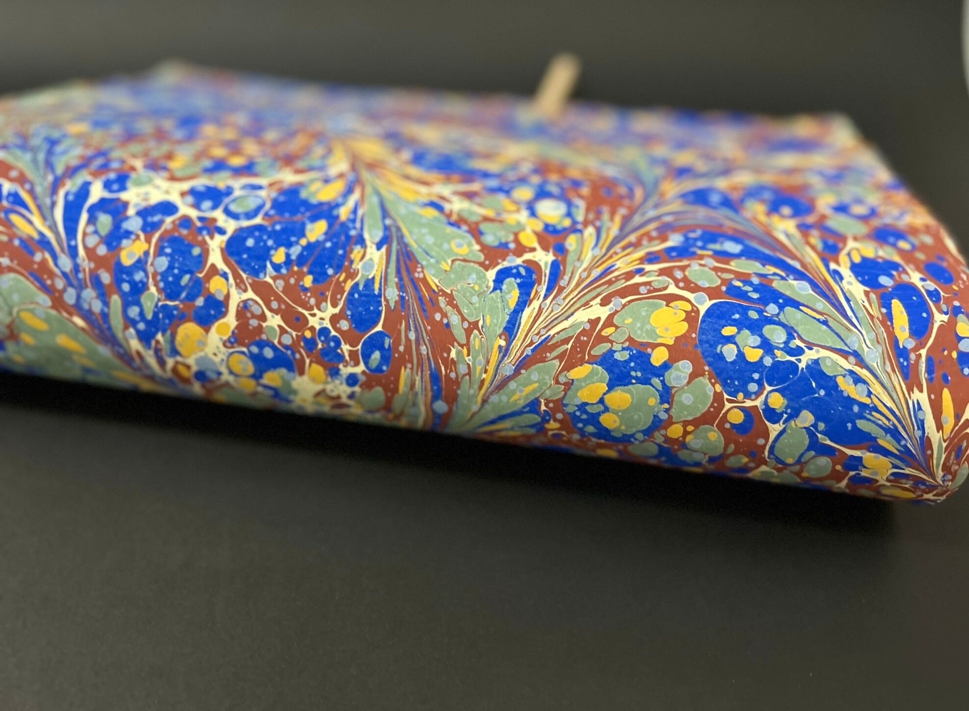 Shal Pattern Ebru, Marbled Paper, Ebru Painting, Marbling Art, Book ...