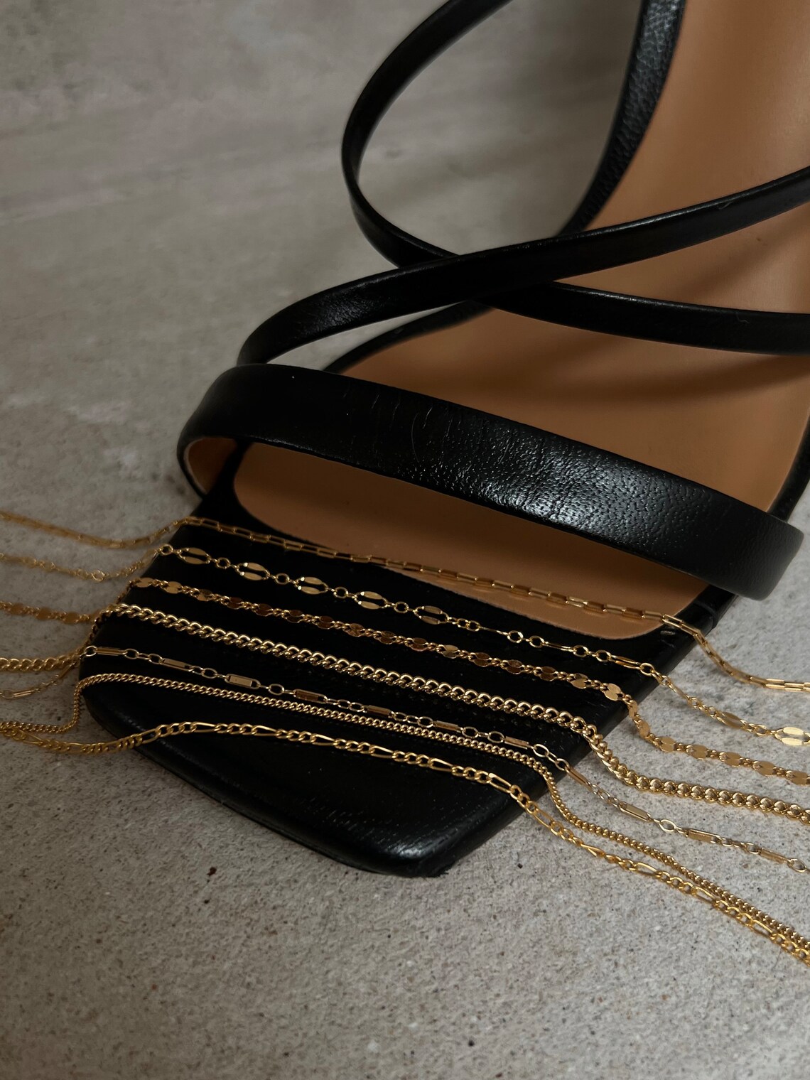 Gold Anklets Non Tarnish in 14k Gold Filled, Dainty Gold Anklets, Gold ...