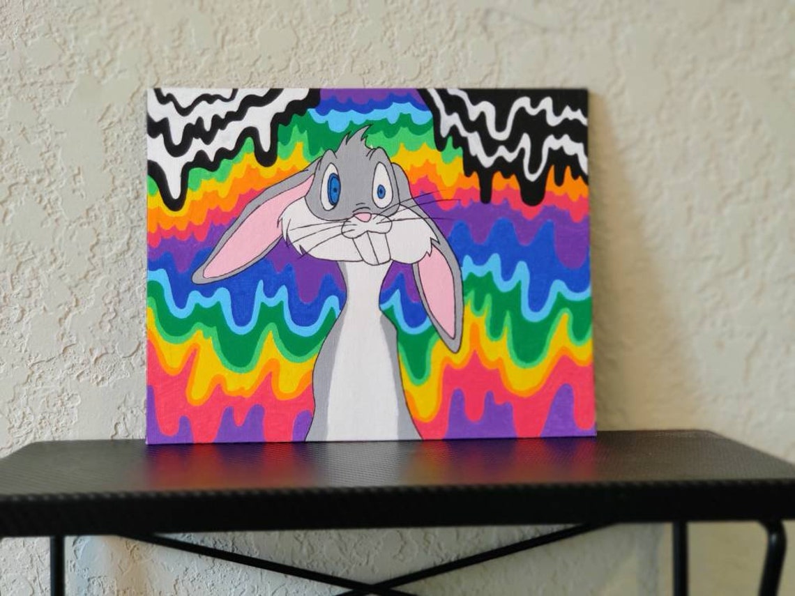 Trippy Bugs Bunny | Etsy