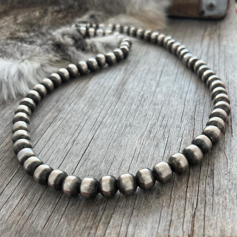 German Silver Pearl Beads - Etsy