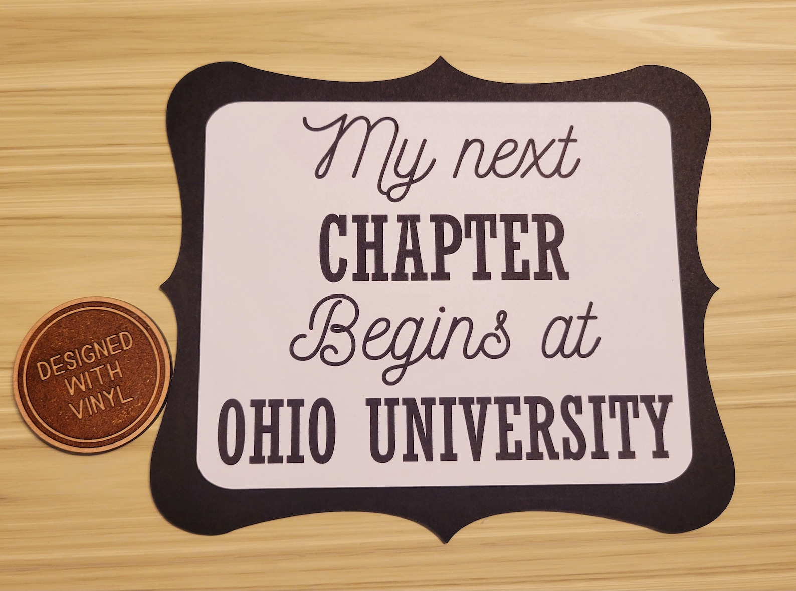 Personalized Graduation Party Sign | My Next Chapter Begins - Etsy