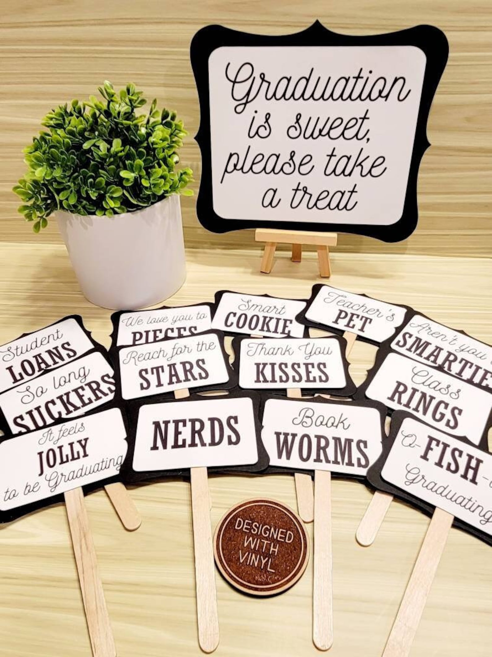Graduation Candy Bar Sign | Candy Buffet Sign | Graduation Candy Bar ...