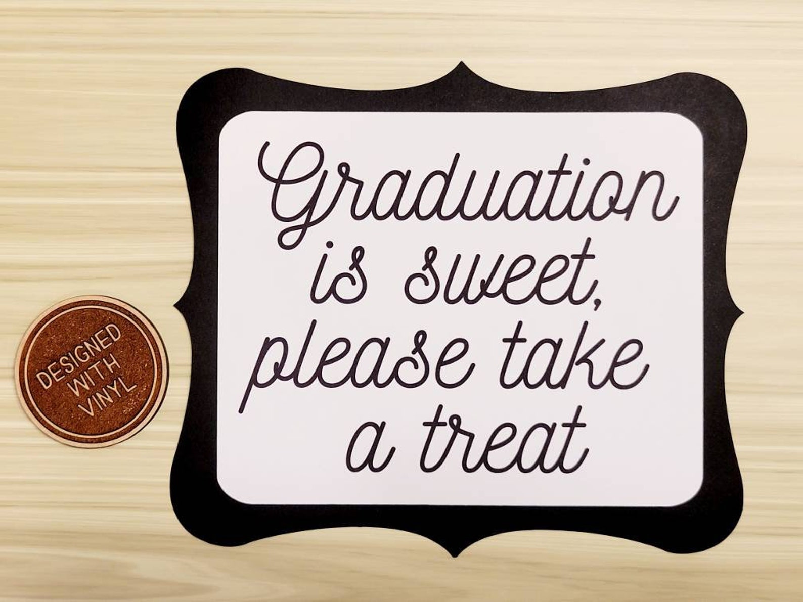 Graduation Candy Bar Sign | Handmade Party Decoration - Etsy