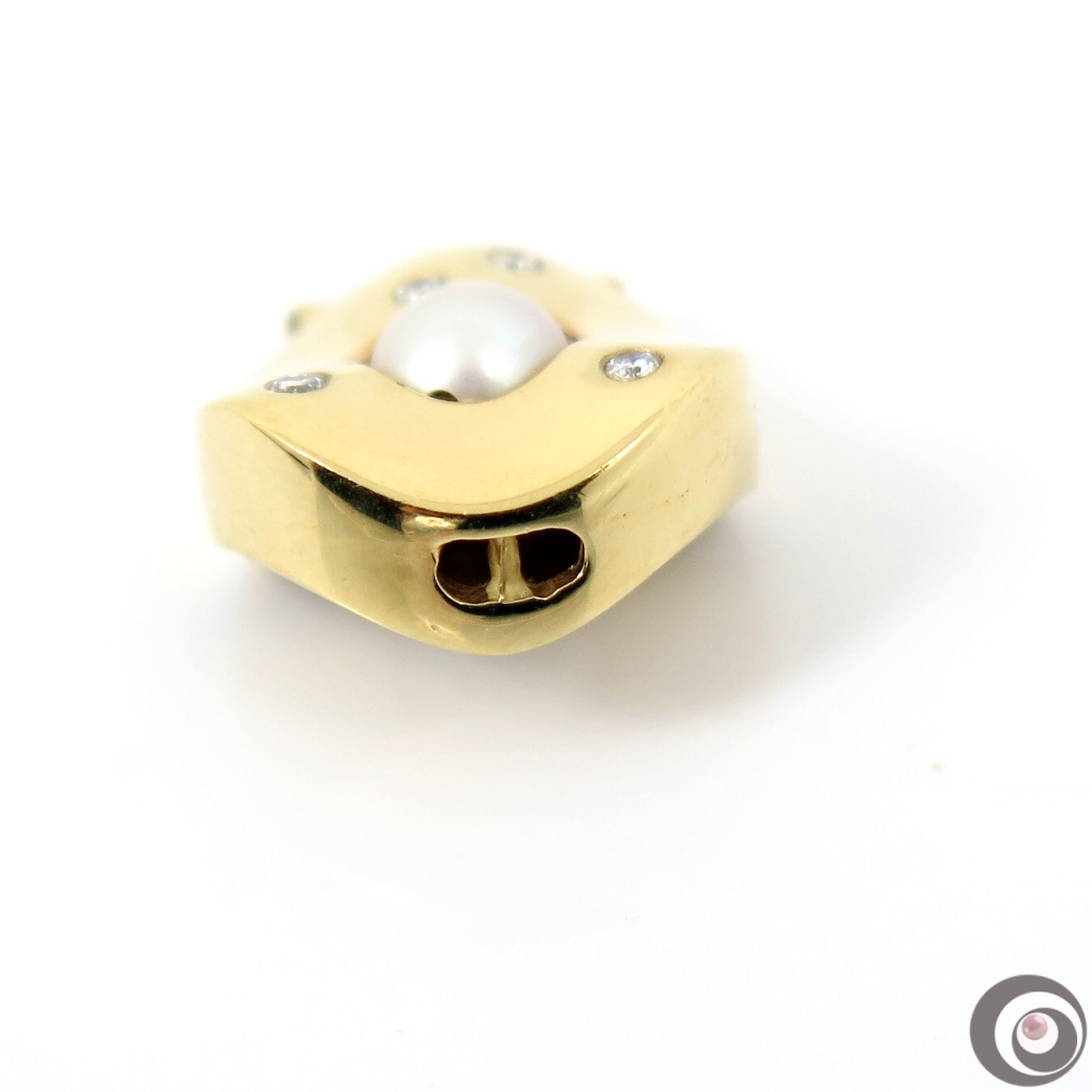 Solid 14K Yellow Gold with Genuine Diamonds & Diamond Handmade | Etsy