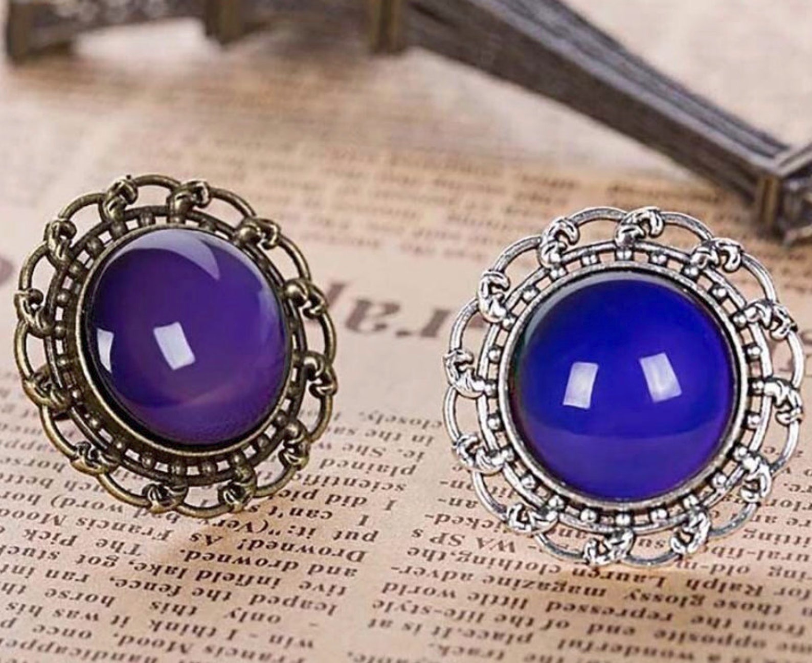 Vintage Mood Rings - Etsy