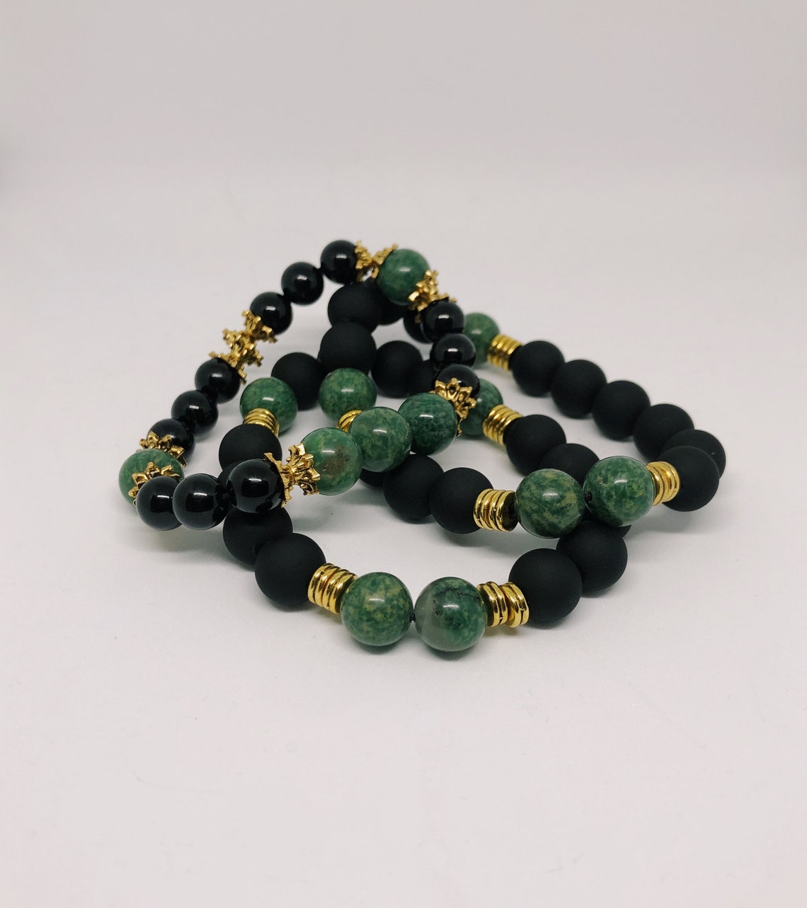 Hand Made Jade Bracelet | Etsy