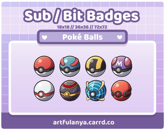 8 Bit Pokemon Badges