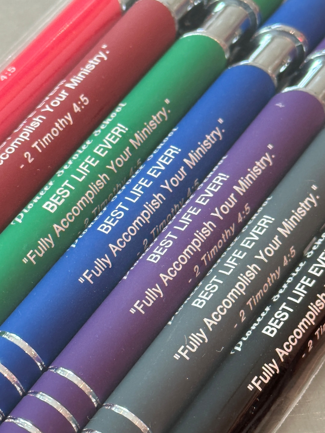 Ballpoint Stylus Pen Singles - Pioneer Service School Best Life Ever ...