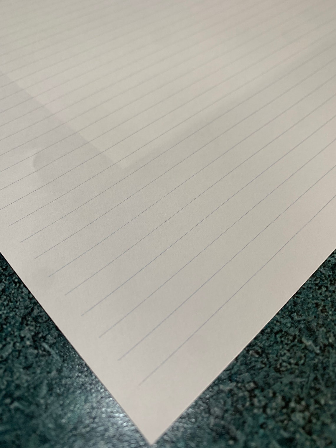 Official Sized Wide College and Narrow Ruled Paper for | Etsy