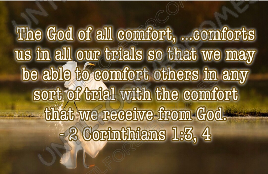 Single Extra Large Print Scripture Encouragement Card: Glossy Photo ...