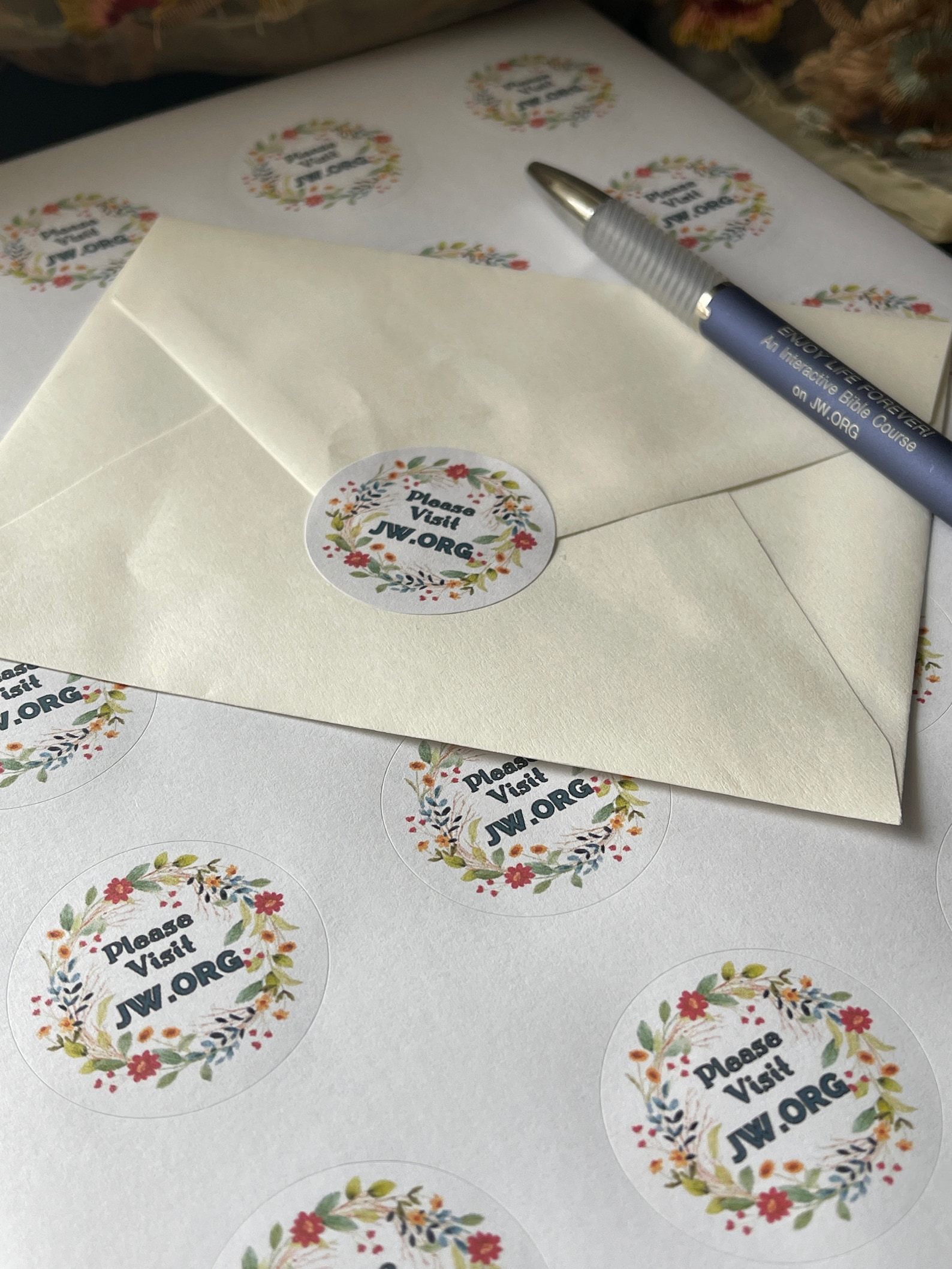 Eye-catching Colorful Envelope Sticker Seals Encouraging - Etsy