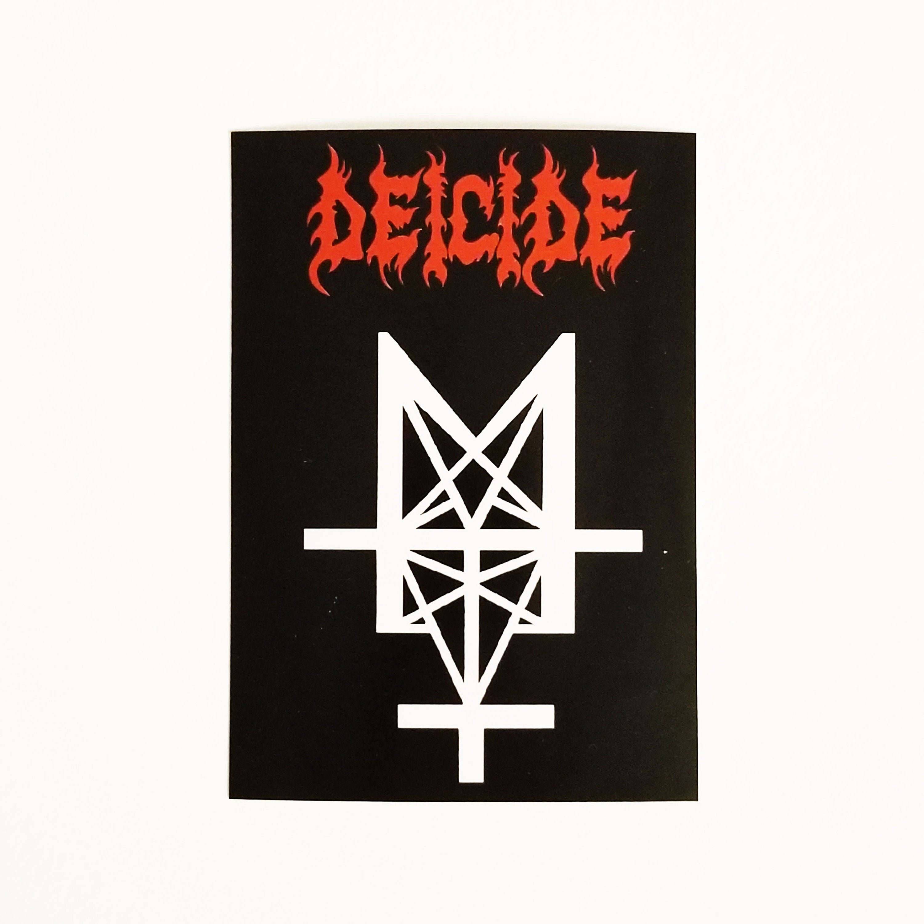 DEICIDE Trifixion Sticker Vinyl Decal v2 Full Color Death | Etsy