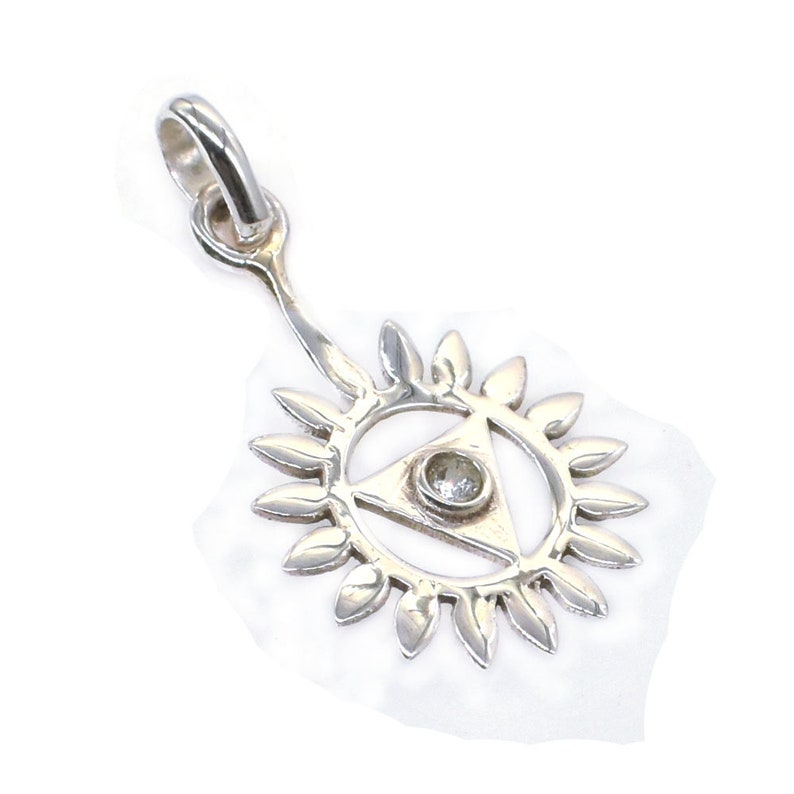Healing Power Seven Chakras Pendant 925 Sterling Silver 7 Chakras ...